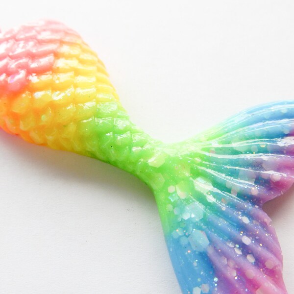 Mermaid Tail Keychain - Etsy