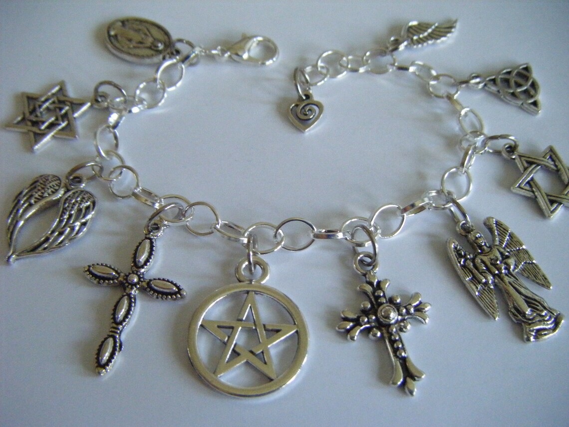 SUPERNATURAL Mary Winchester Protection Charm Bracelet Demon | Etsy