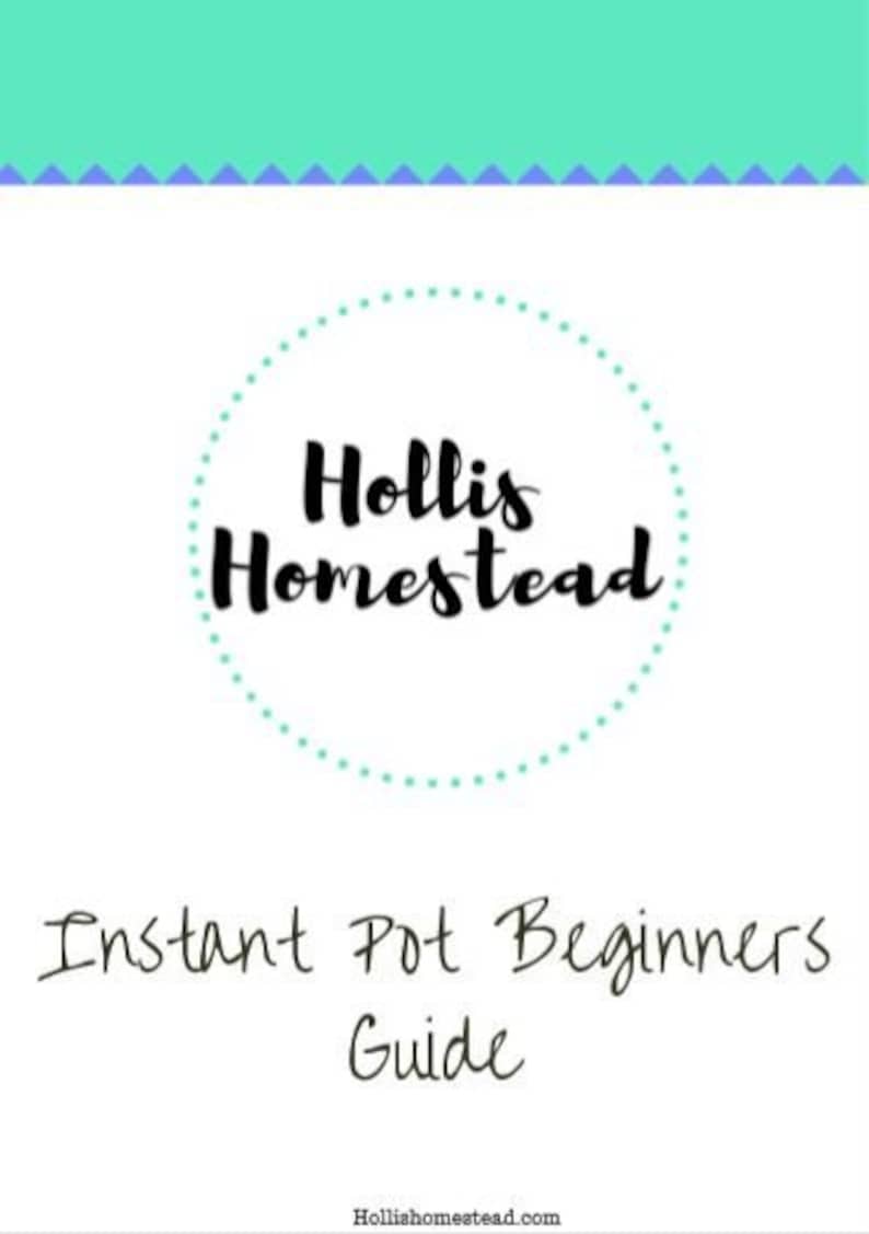 Printable Instant Pot Beginners Guide (24 Page) Recipes, Time Chart ...