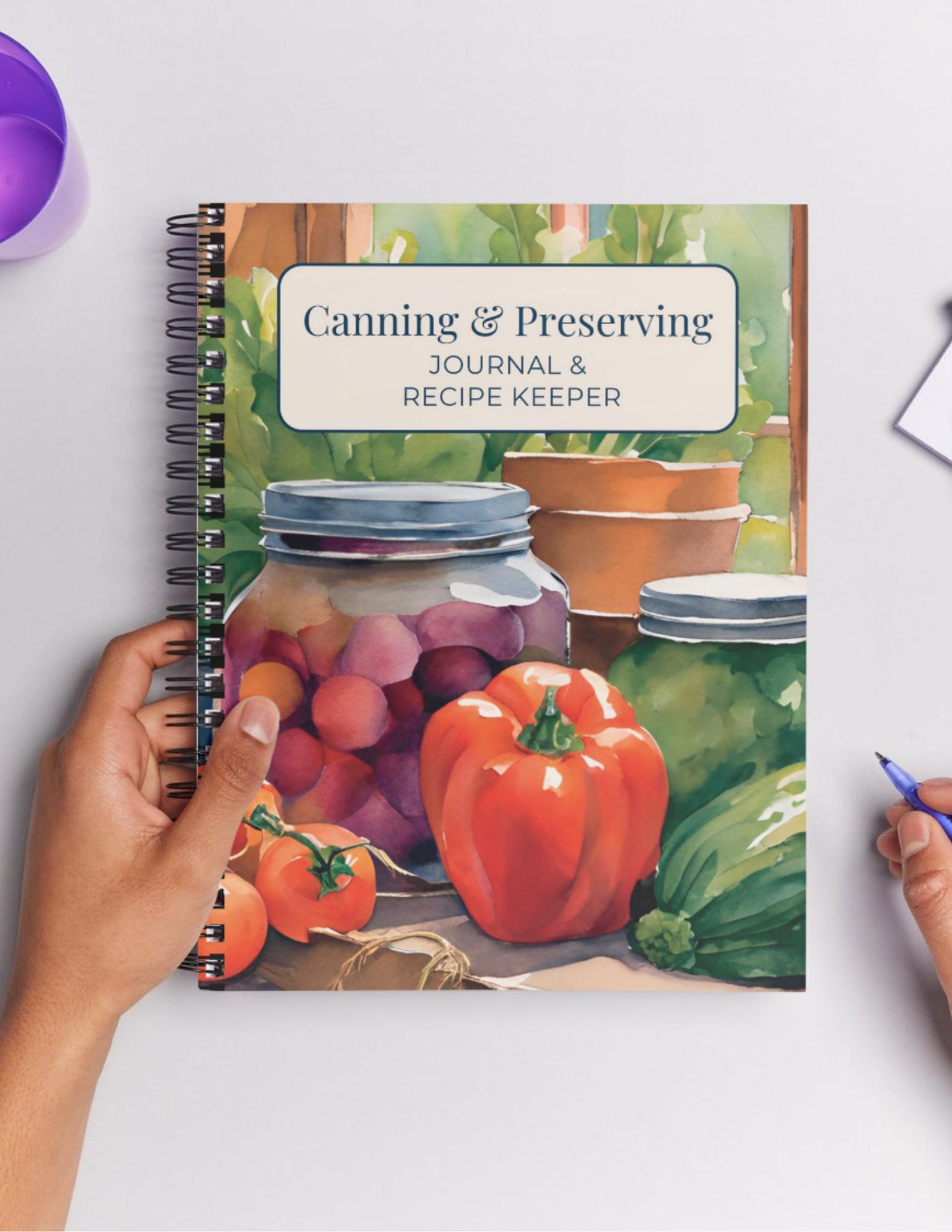 Canning Journal & Recipe Keeper: Keep Track of Canning Recipes and ...