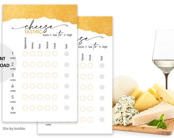 Wine Rating Sheet Wine Tasting Wine Tasting Notes Wine - Etsy