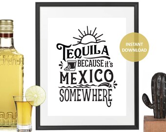 Tequila Bar Sign Tequila Sign Tequila Tasting Cinco De | Etsy