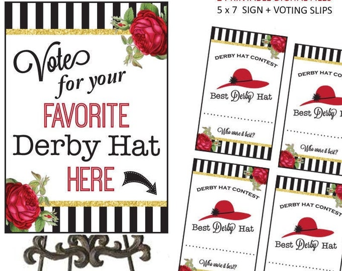 Kentucky Derby Best Hat Contest - Kentucky Derby Game - Kentucky Derby ...