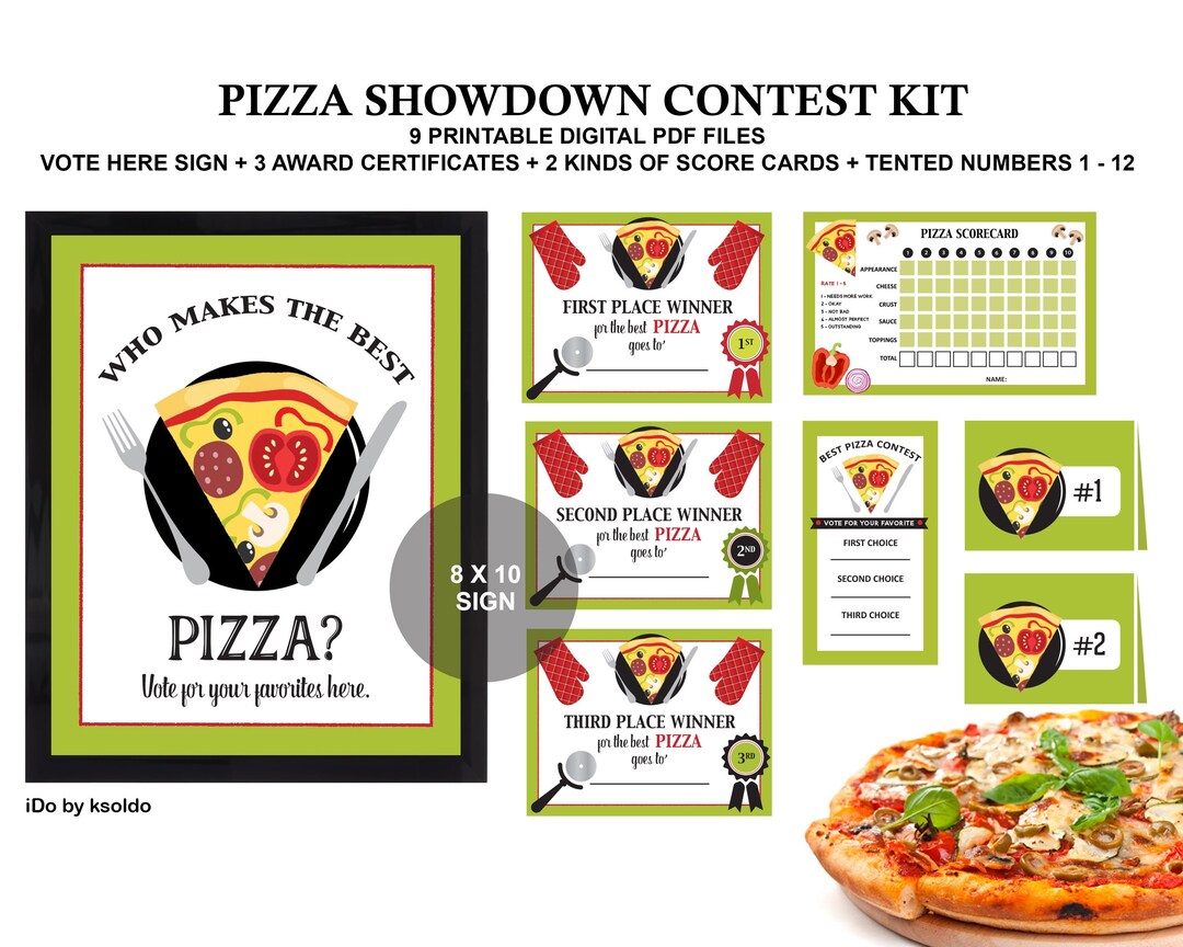BEST PIZZA COMPETITION - Pizza Cook off - Pizza Making Contest - Pizza ...