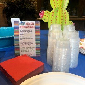 Salsa Showdown Kit - Salsa Cook-off - Tacos and Tequila - Salsa Tasting ...
