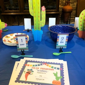 Salsa Showdown Kit - Salsa Cook-off - Tacos and Tequila - Salsa Tasting ...