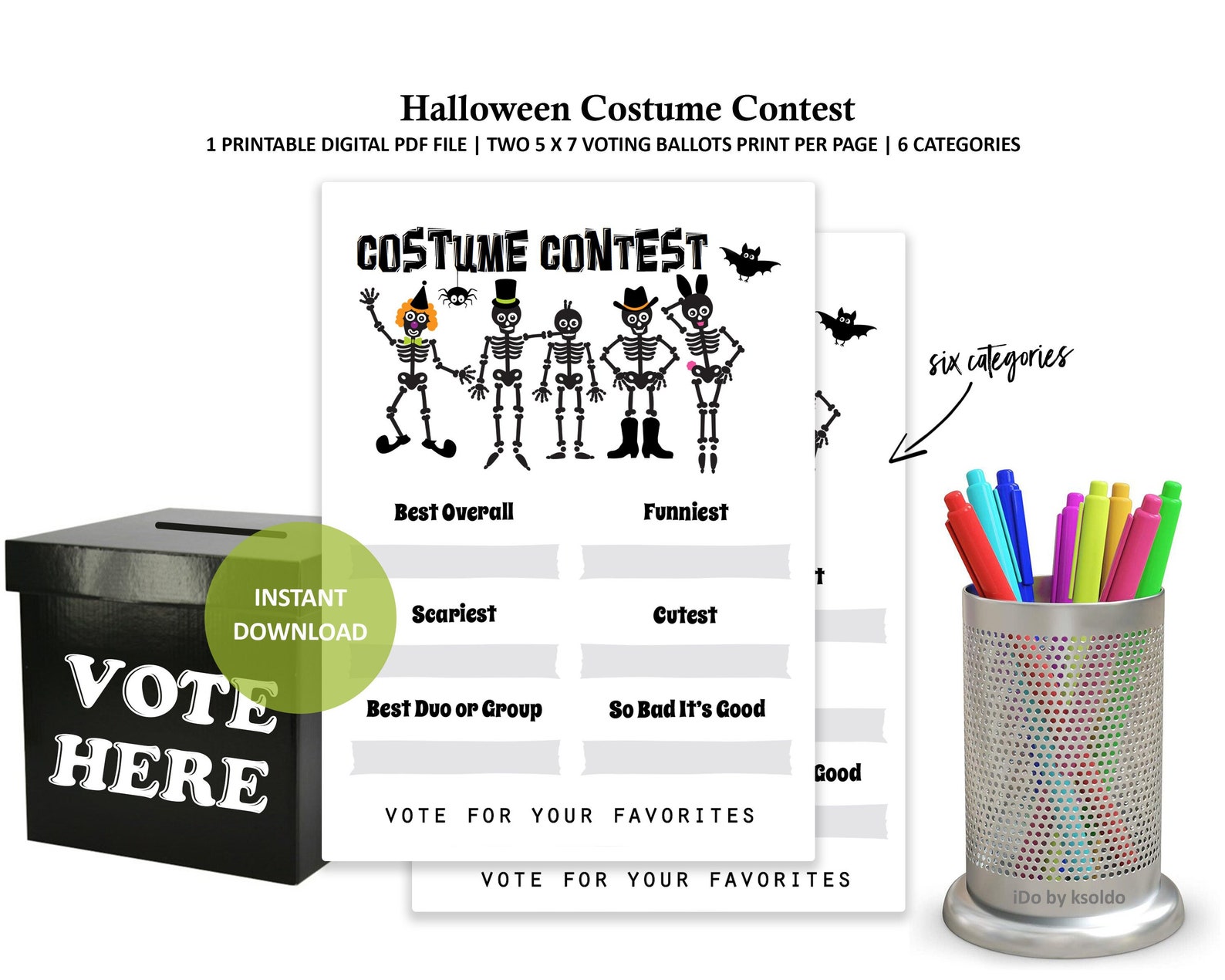 HALLOWEEN COSTUME CONTEST Six Categories Halloween Costume - Etsy