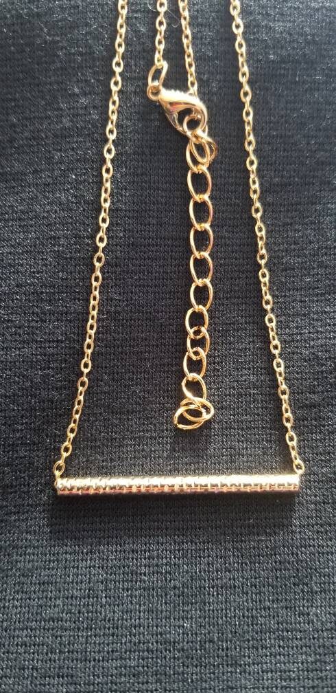 Balance Necklace in Gold for a Balanced Life. Inspirational - Etsy