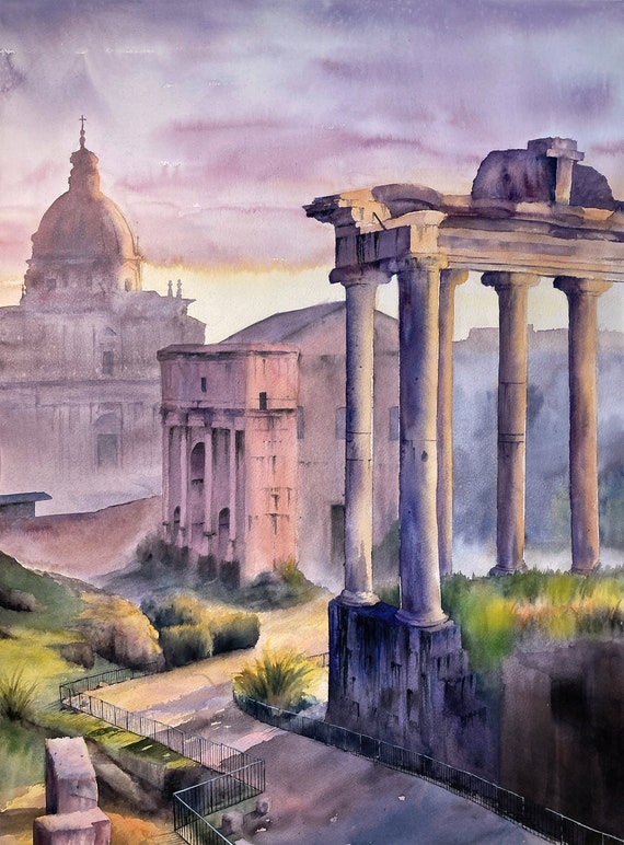 Roman Senate Painting