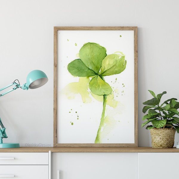 Clover Print - Etsy