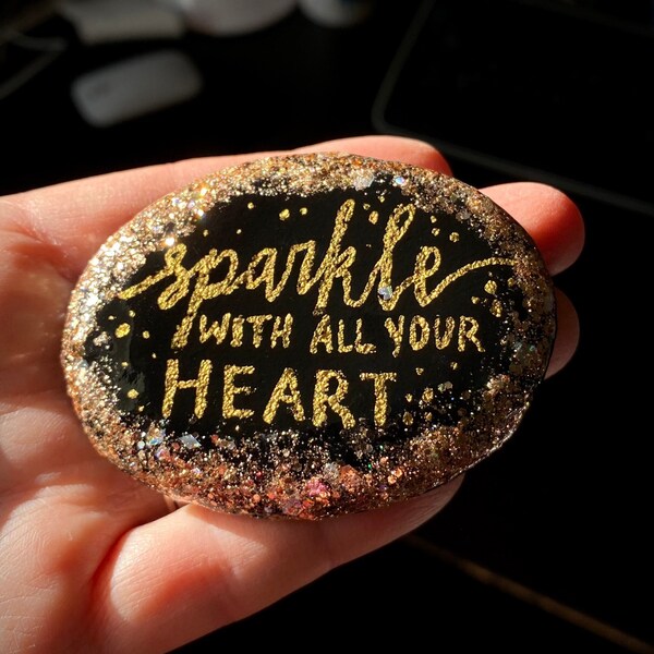 Inspirational Painted Rock - Etsy