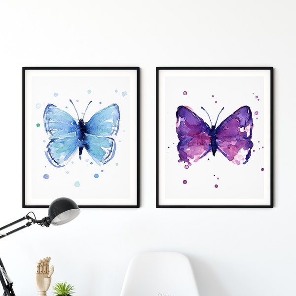Butterfly Art Print - Etsy
