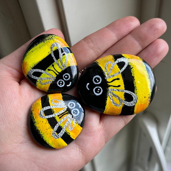 Painted Rocks for Garden - Etsy