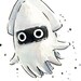 Blooper Squid, Watercolor Art Print, Mario Fan Art, Blooper Print, Geek ...