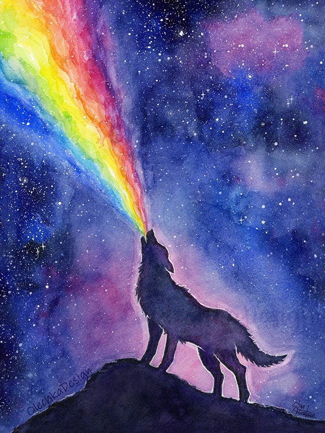 Rainbow Wolves