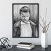Eleven Portrait, Stranger Things Gift, Stranger Things Art, Stranger ...