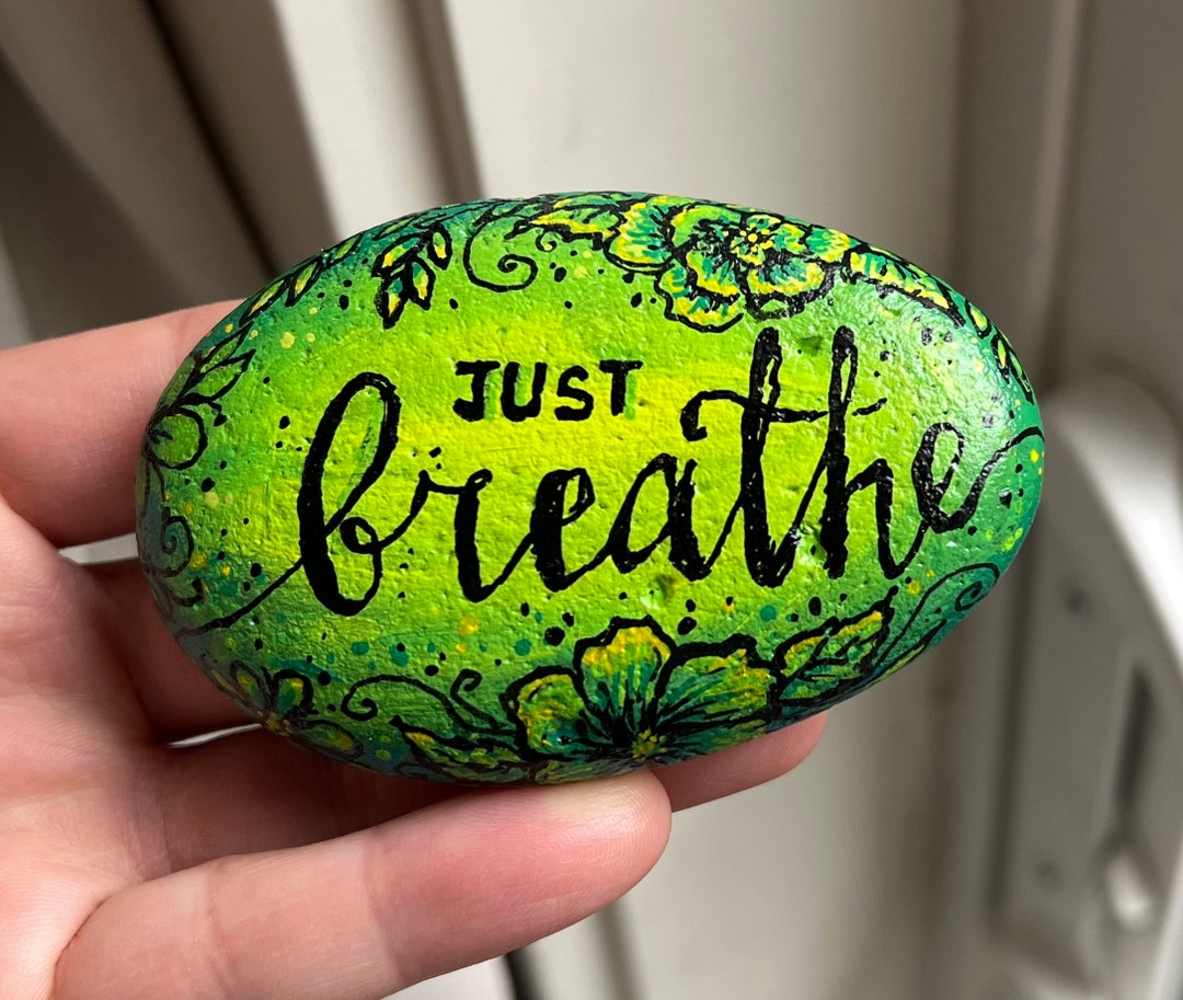 Painted Rock, Coping Gift, Positive Mantra, Motivational Art ...