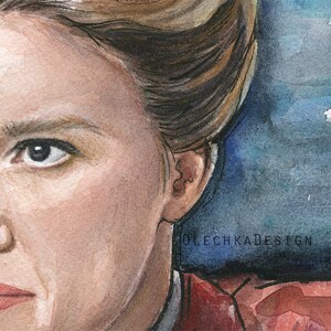 Captain Kathryn Janeway, Captain Janeway Art, Janeway Portrait, Janeway ...