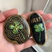 Painted Rocks, Clover Rocks, Four Leaf Clover Art, Lucky Charm, Glitter ...