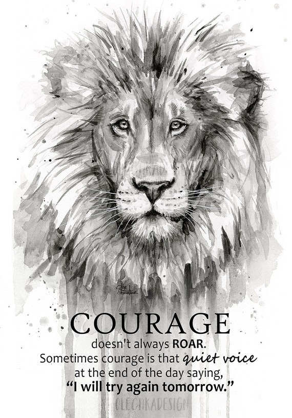 Bravery Lion Quotes