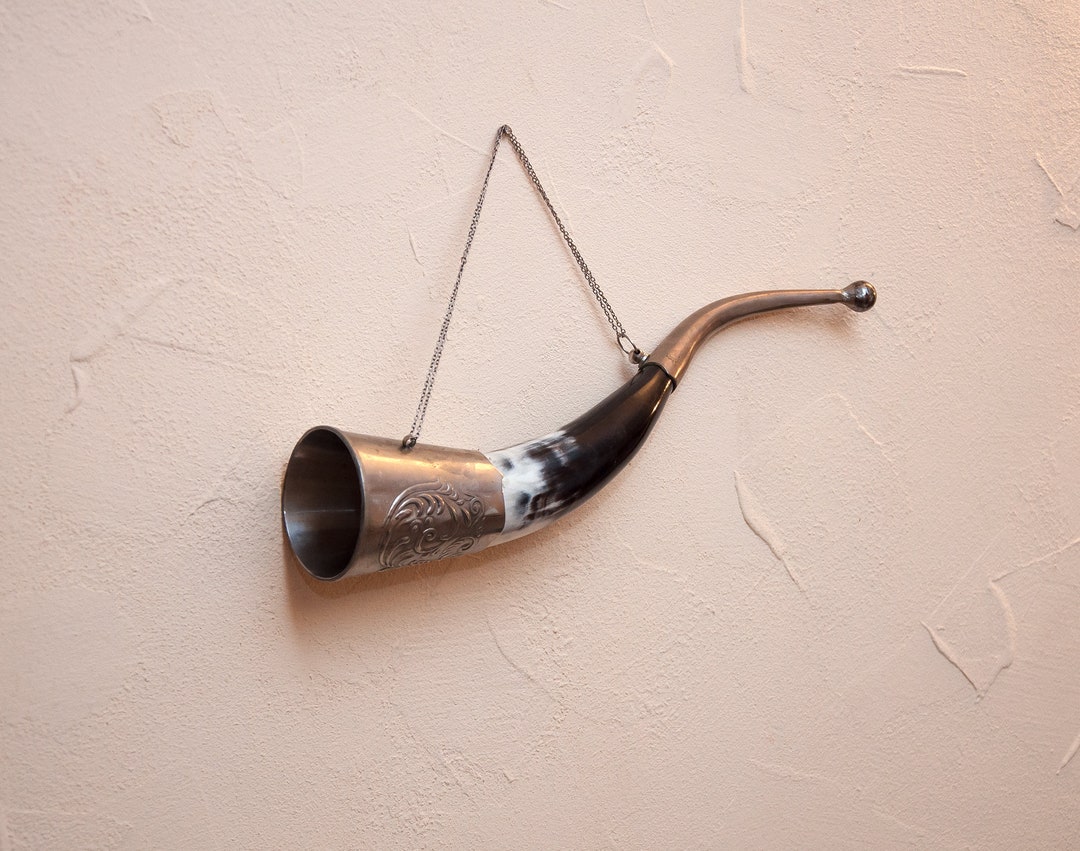 Big Bull Horn, Cup of Horn, Hunting Horn, Viking Drinking Cup, Cow Horn ...