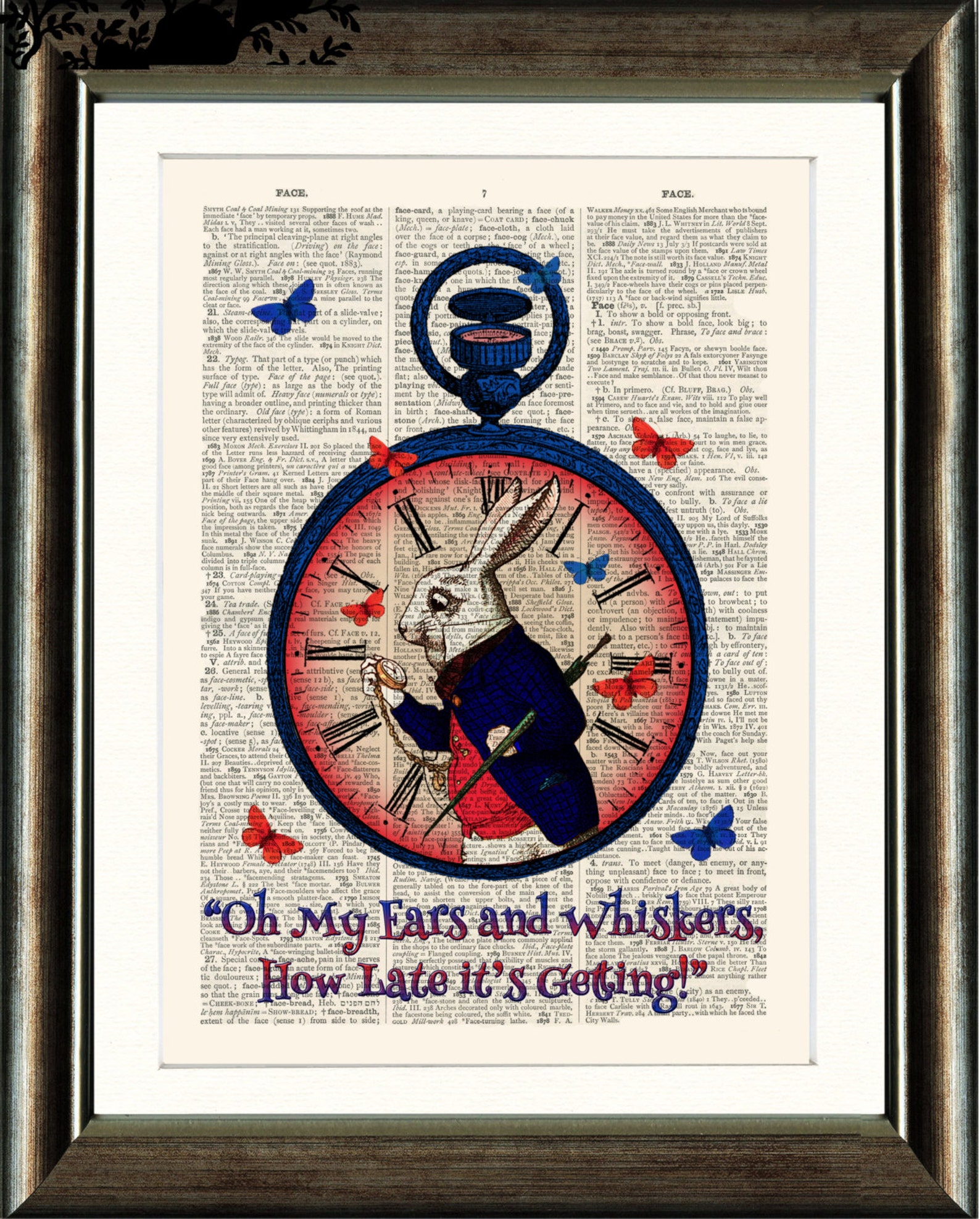 Alice In Wonderland White Rabbit Pocket Watch at Timothy Bottom blog