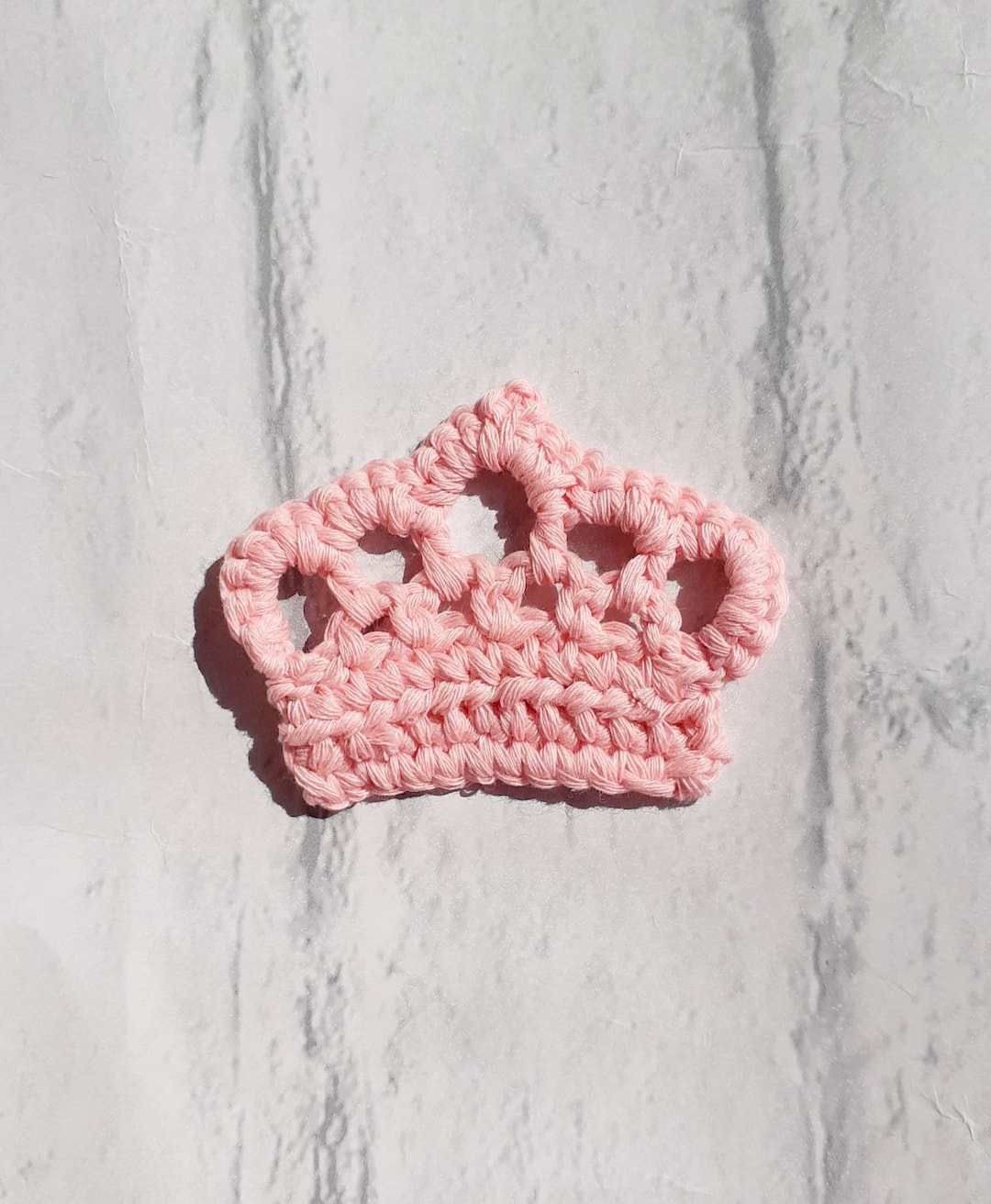 Crochet Crown Applique, Craft Embellishment, Sewing Accessories ...