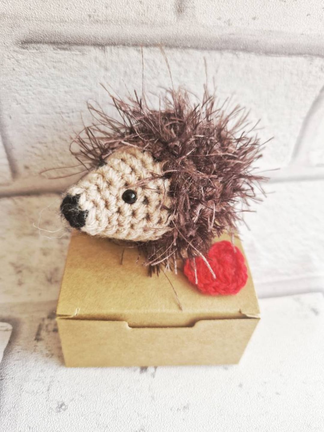 Hedgehog in a Box Handmade Crochet Toy, Hedgehog Lovers Gift, Birthday ...