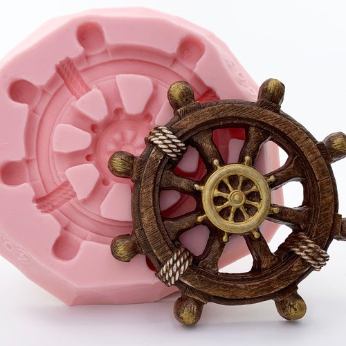 Captains Wheel Silicone Mold Nautical Anchor Food Safe - Etsy