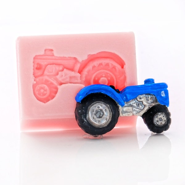 Tractor Silicone Mold - Etsy