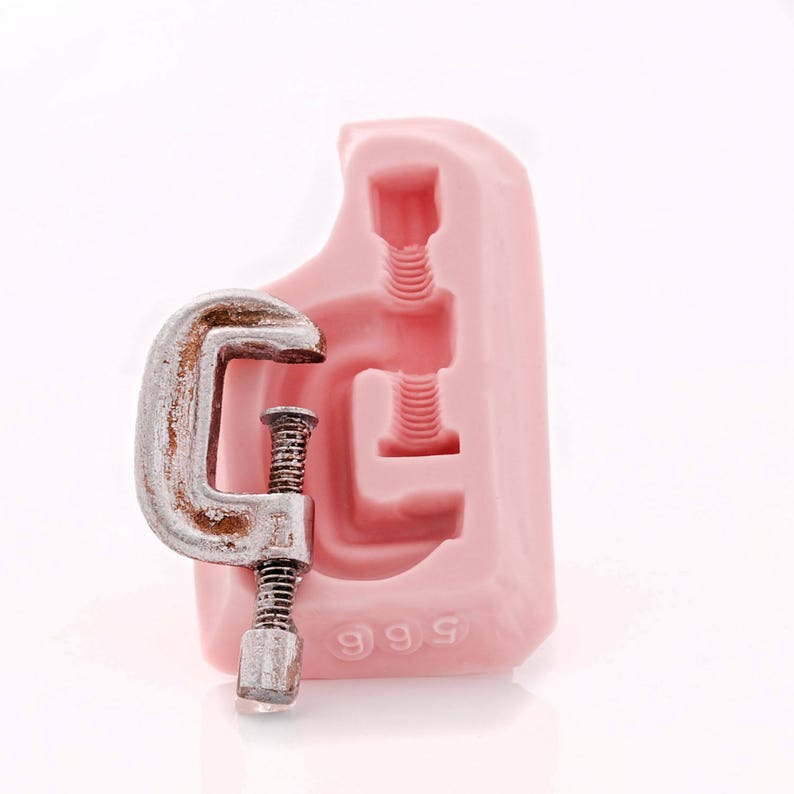 C Clamp Tool Silicone Mold Food Safe Fondant Chocolate - Etsy