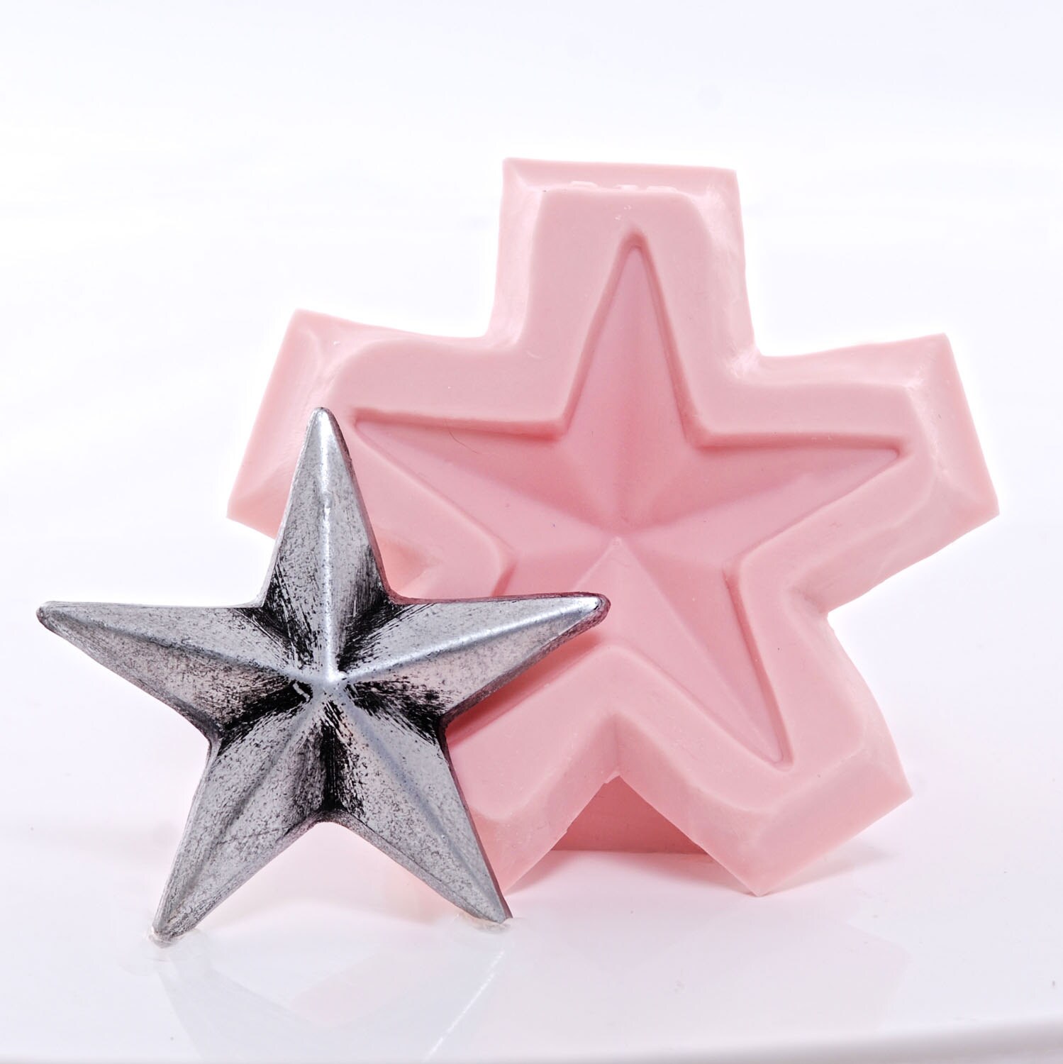 Lone Star Silicone Mold Mould Creates Star 85mm in diameter | Etsy