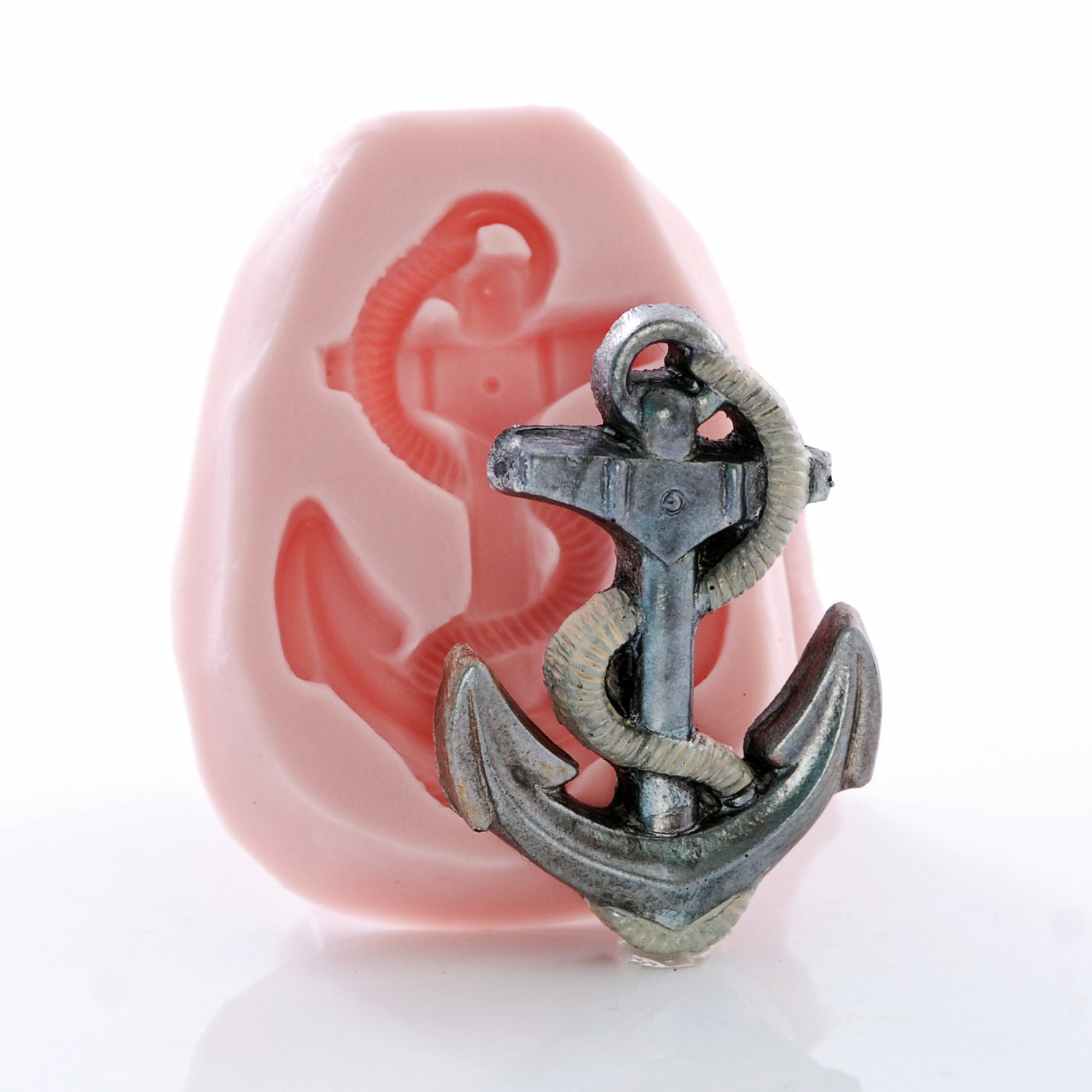 Silicone Mold Ship Anchor - Nautical Food Safe Fondant Mold - Pirate ...