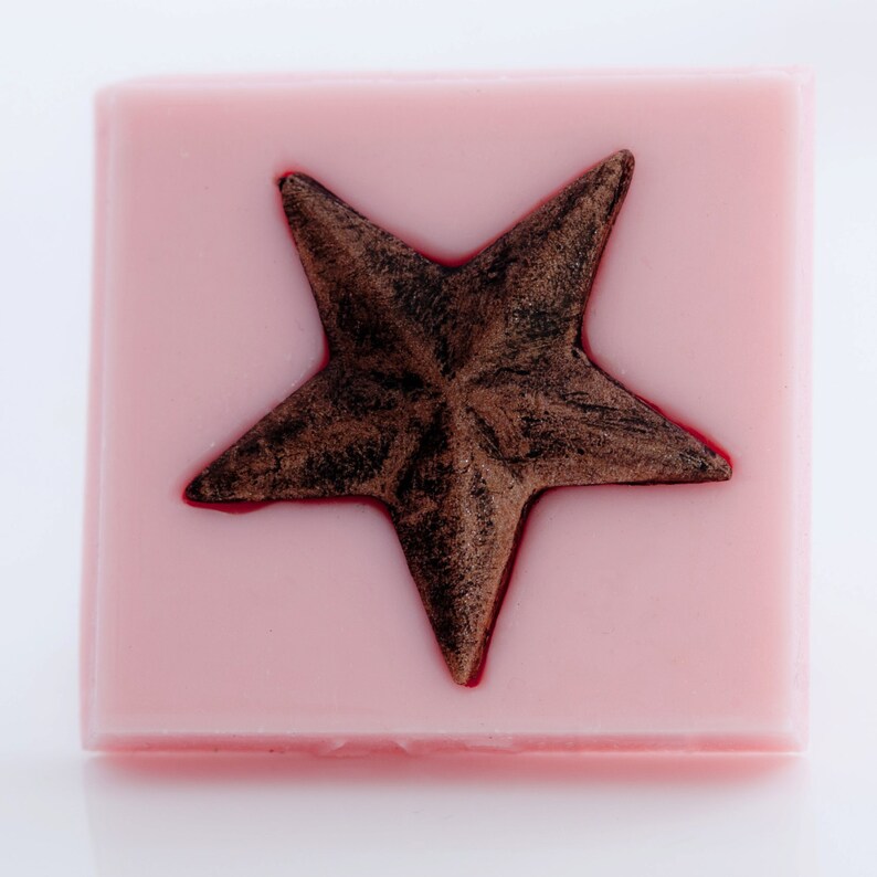Star Mold - Mould - Star Jewelry Mold - Polymer Clay - PMC Metal Clay ...
