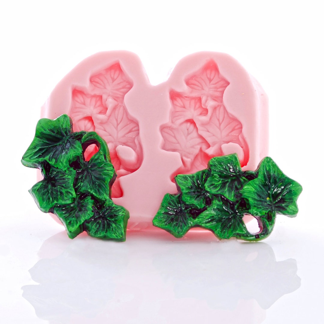 Ivy Leaf Silicone Mold - Create Two Ivy Leaf Cluster Pieces Using My ...