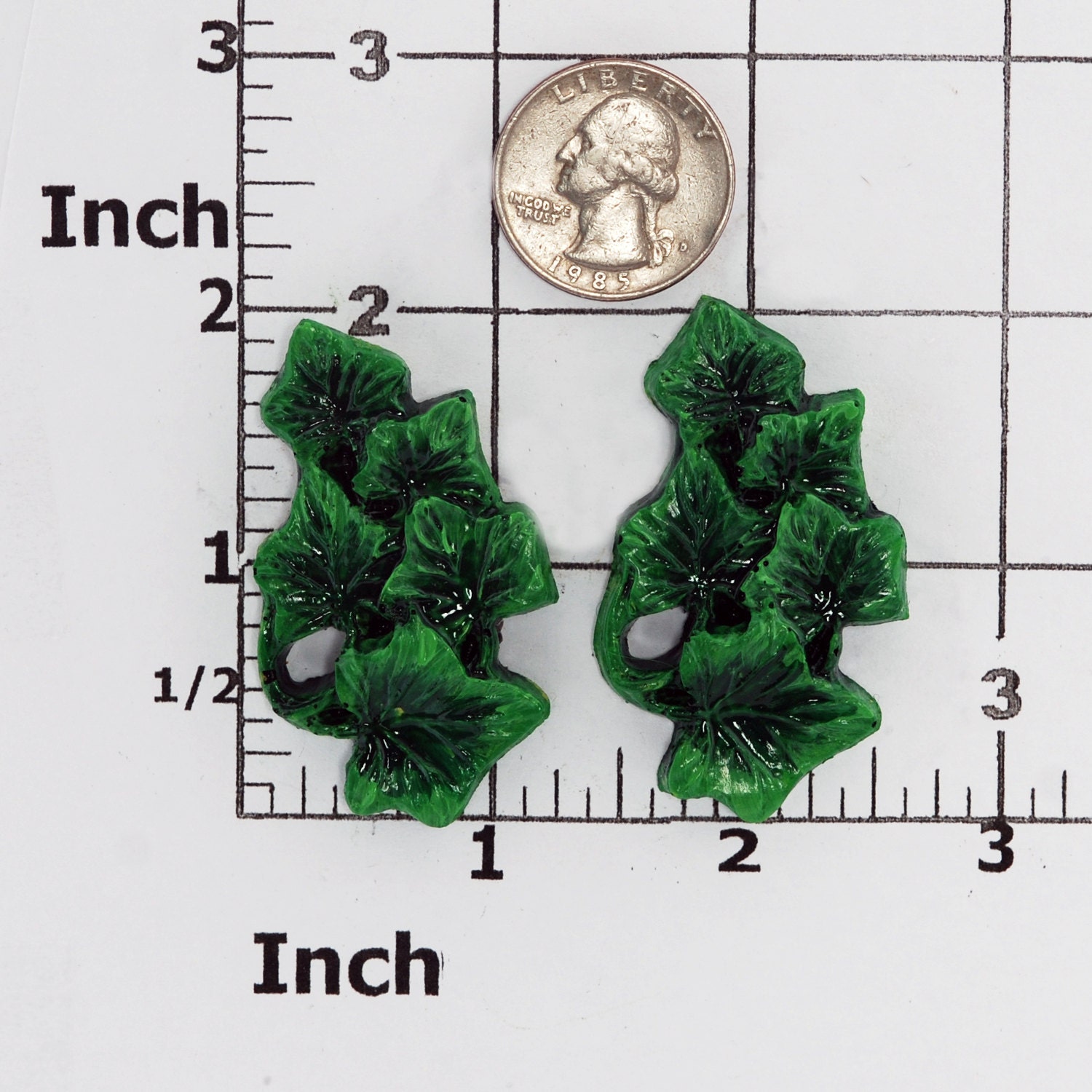 Ivy Leaf Silicone Mold - Create Two Ivy Leaf Cluster Pieces Using My ...
