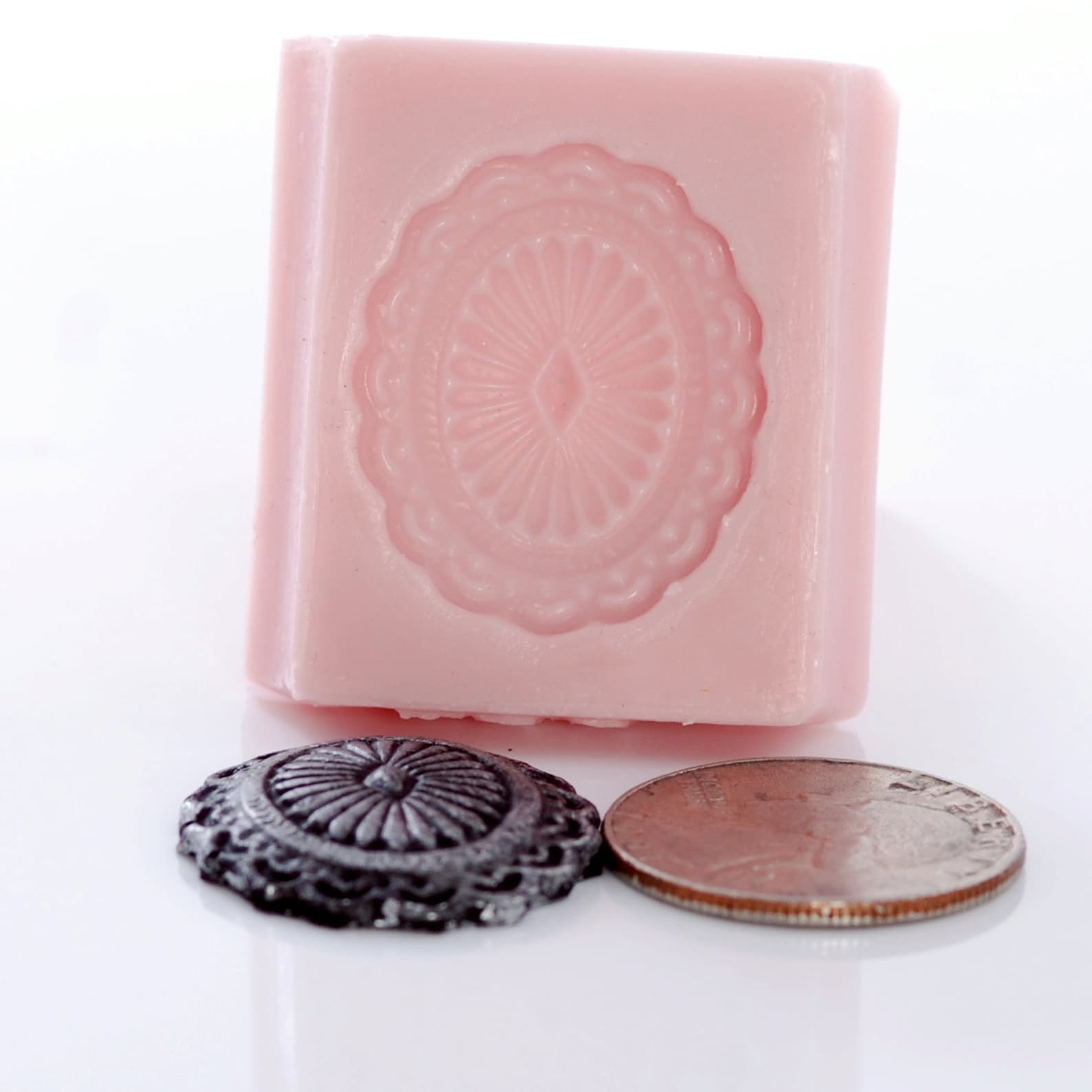 Silicone Concho Mold Cabochon Jewelry Polymer Clay Metal Clay Resin ...