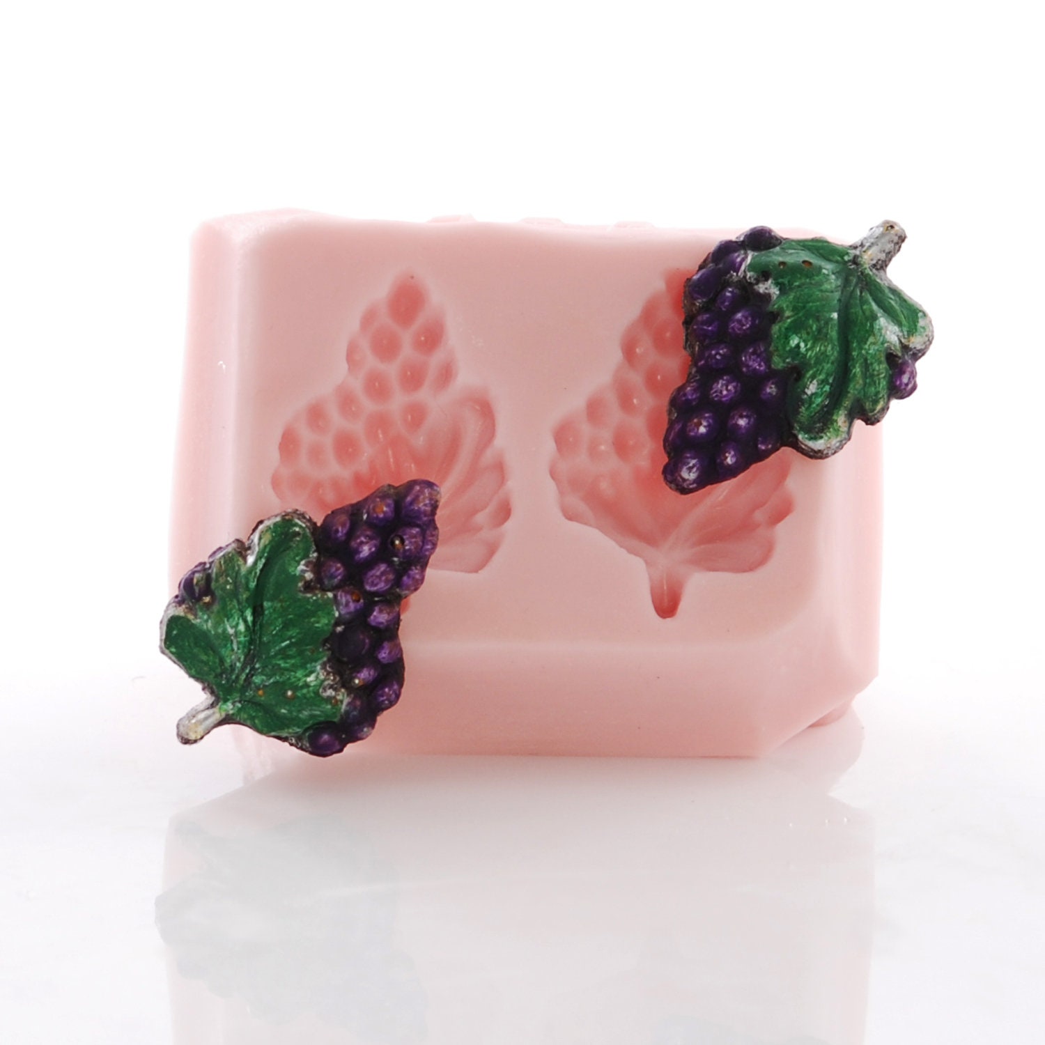 Grape Cluster Silicone Mold Perfect Size for Earrings, Charms, Use With ...