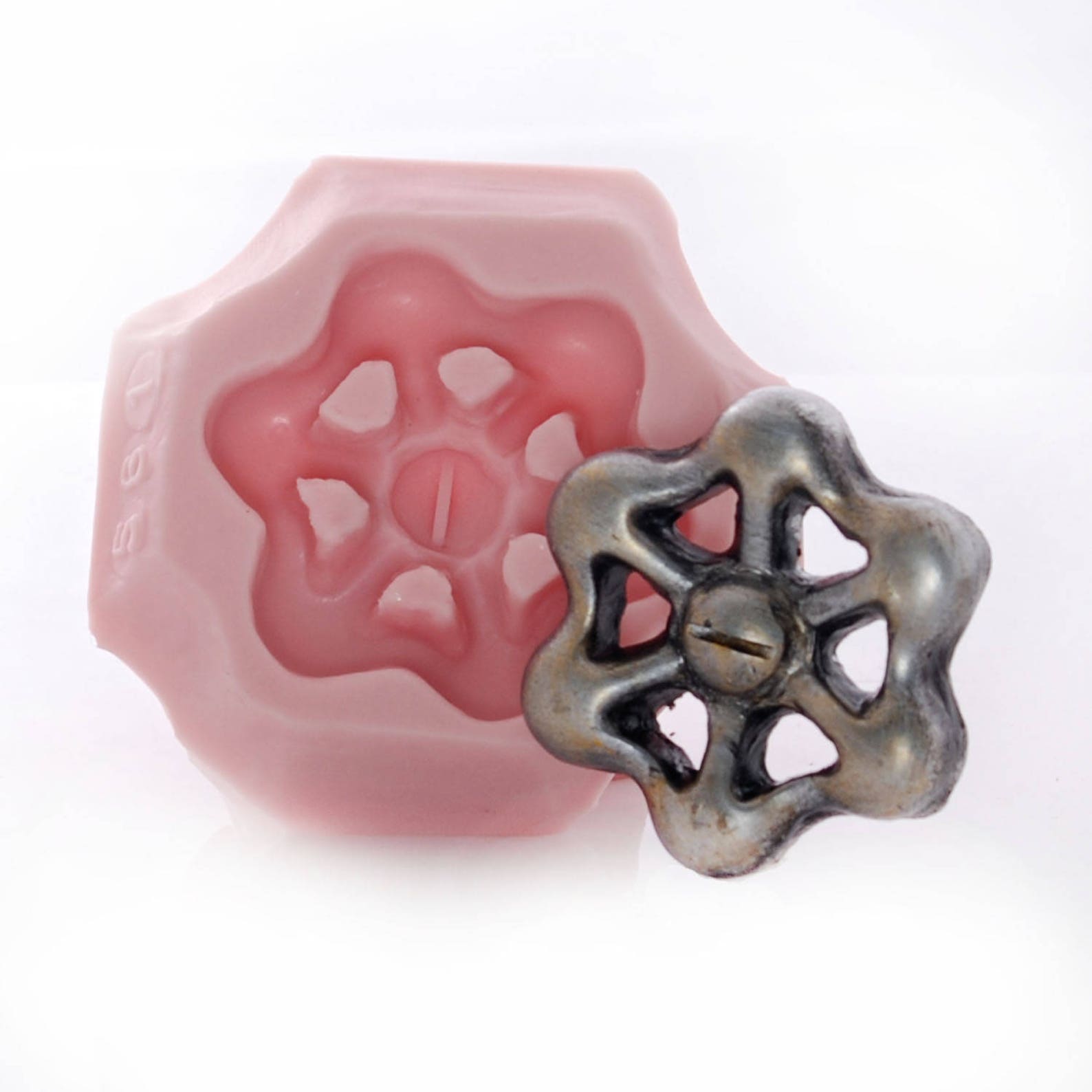 Faucet Spigot Valve Silicone Mold Food Safe Fondant Chocolate Gear Mold ...