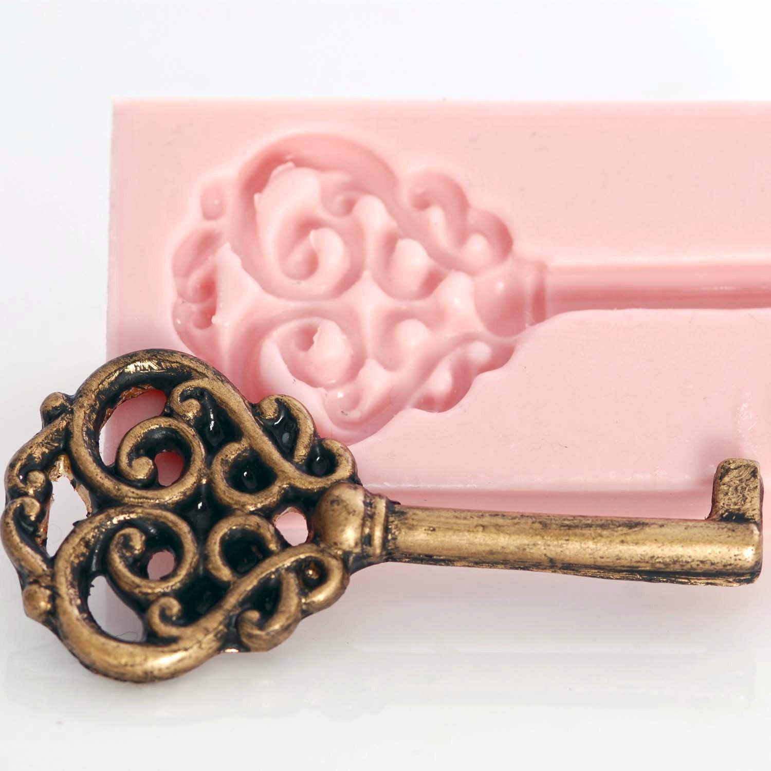Skeleton Key Mold Mould Create Victorian Decorative Keys - Etsy