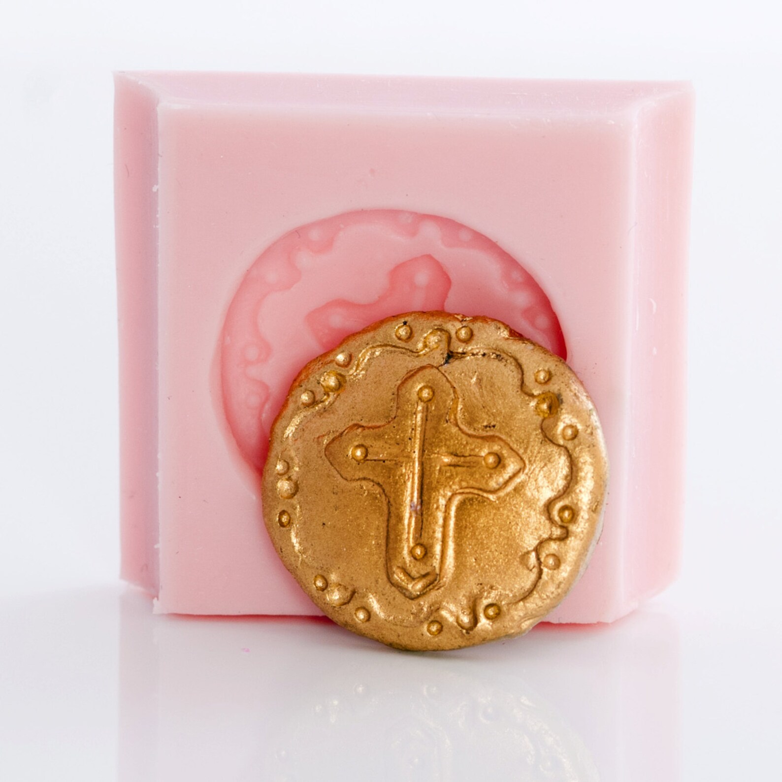 Concho Button Mold - Silicon Flexible Easy to Use With Polymer Clays ...