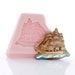 Silicone Mold Ship - Sail Boat Pirate Ship Silicone Mould - Jewelry ...