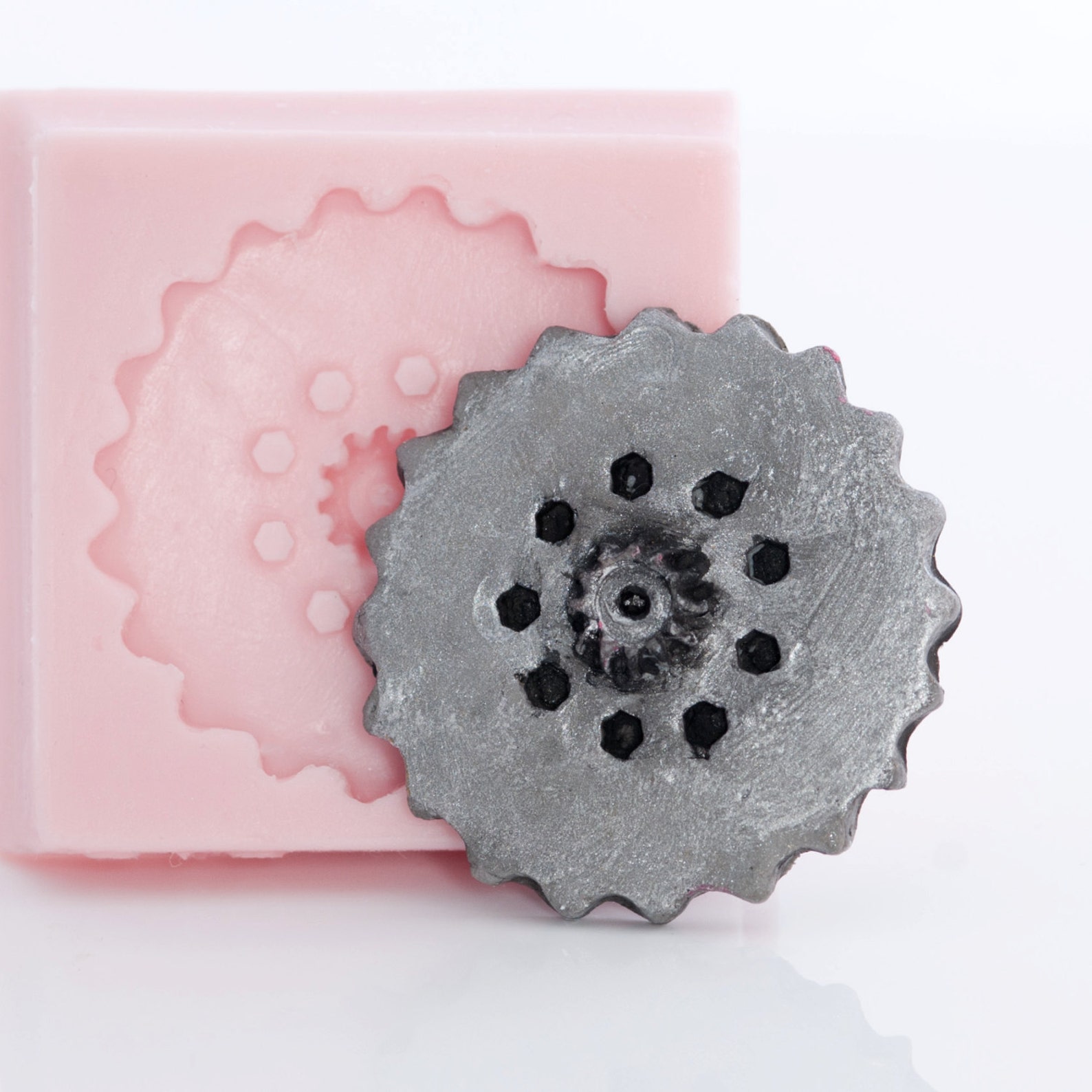 Steampunk Gothic Gear Mold Fondant Mold Gum Paste Mould - Etsy