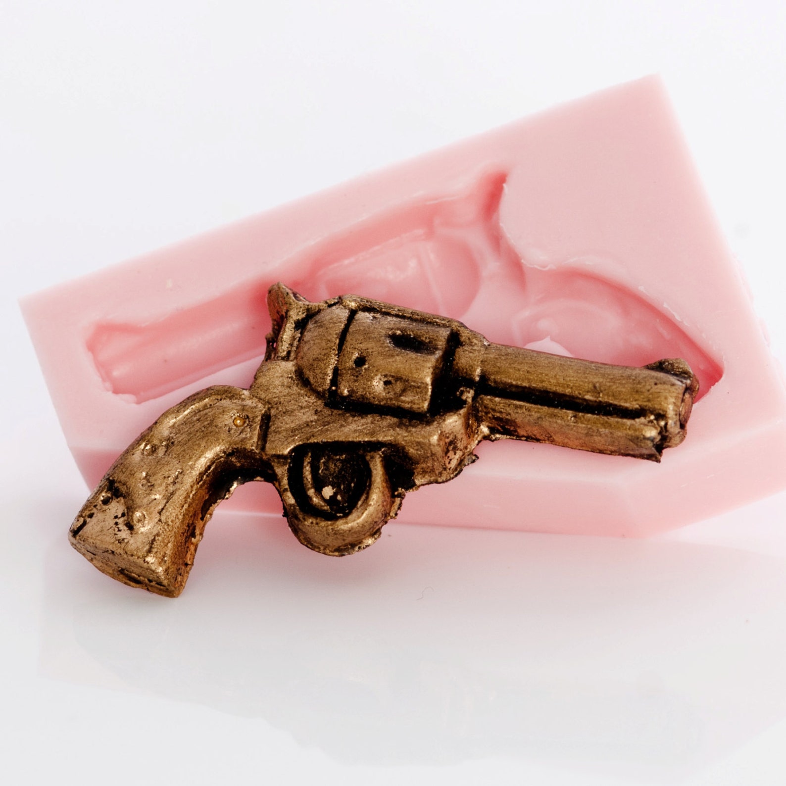 Mold western gun silicone mold Wild west pistol mold | Etsy