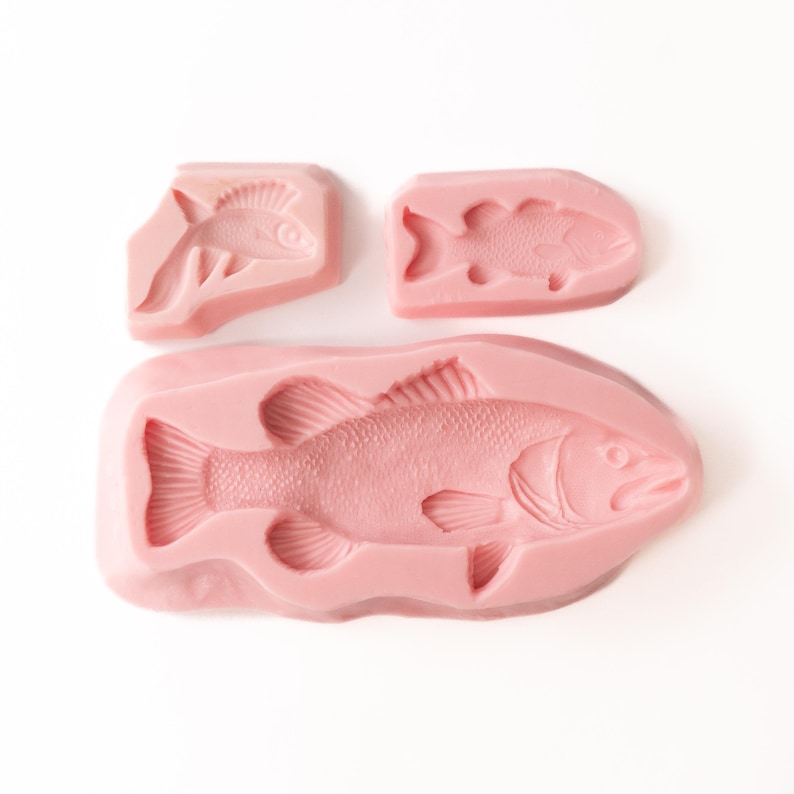 Fish Mold Set (IMPERFECT/SLIGHT DEFECT) - Food Safe Flexible Silicone ...