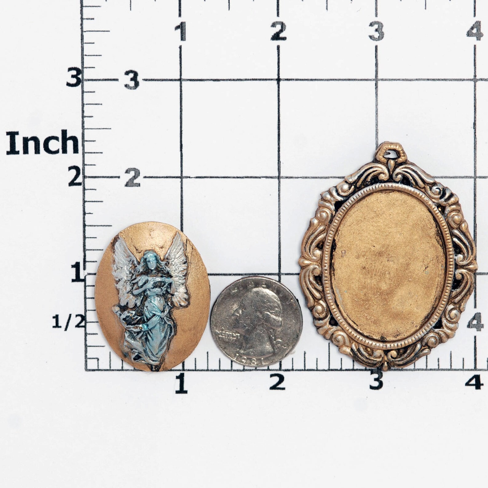 Silicone Molds Angel Cameo and Cameo Mount Mold Set Jewelry - Etsy