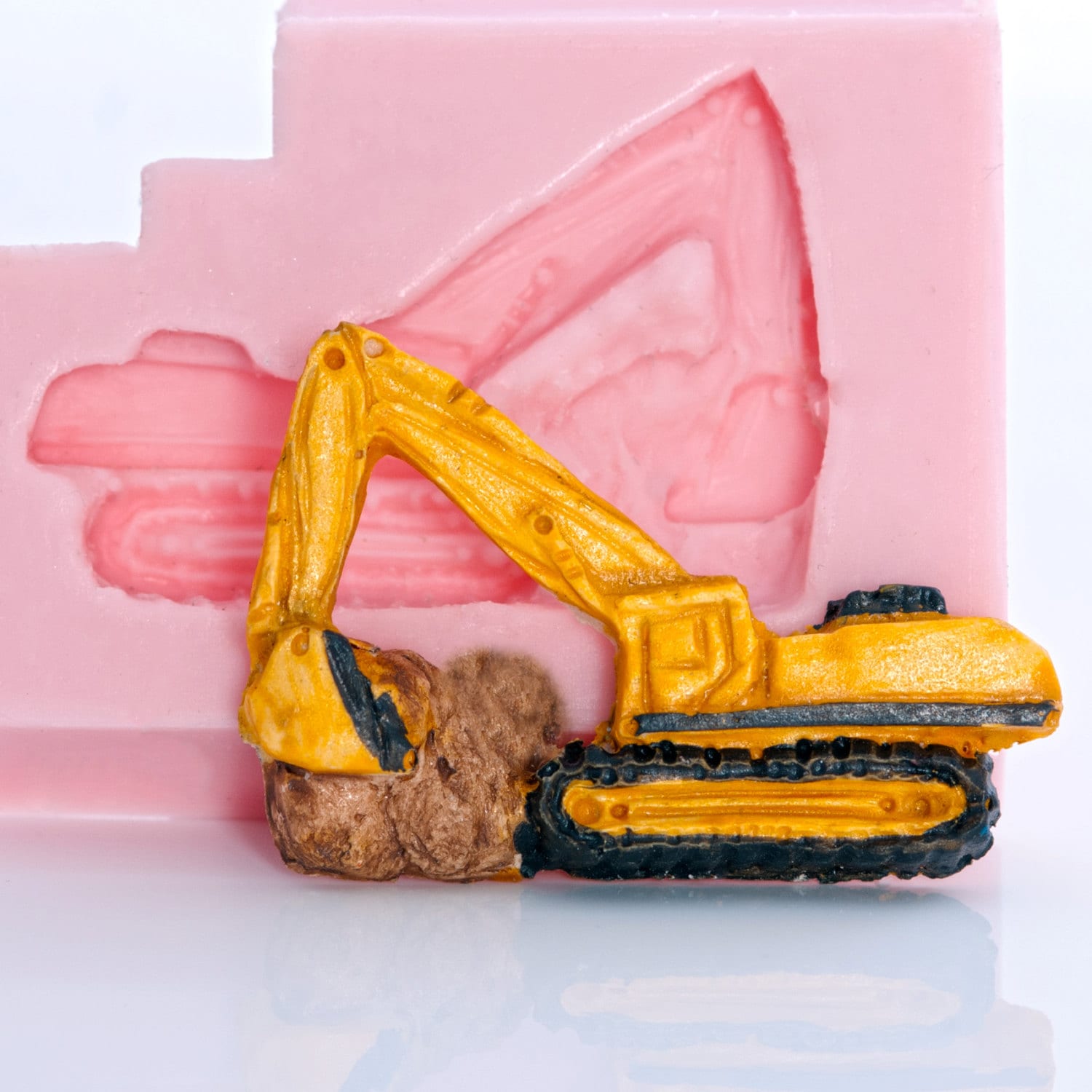 Excavator Silicone Mold resin mold jewelry mold clay mold | Etsy