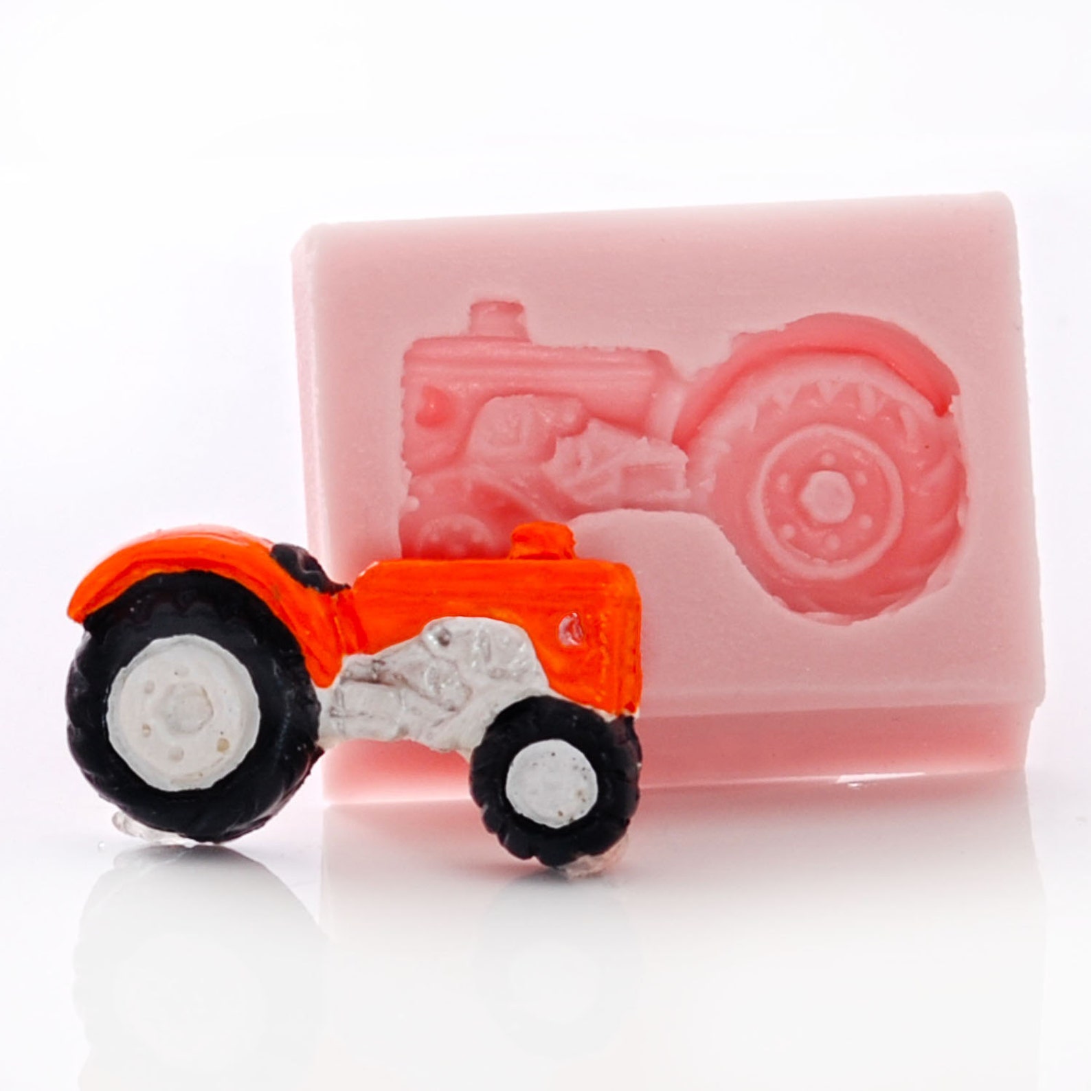 Tractor Mold - Silicone Mold - Mould - Food Safe Mold - Resin Mold ...