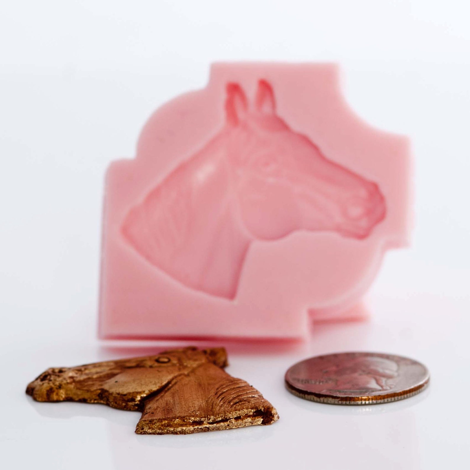 Silicone Horse Mold Jewelry Mold, Fimo Mold, Polymer Clay Mold, Resin ...