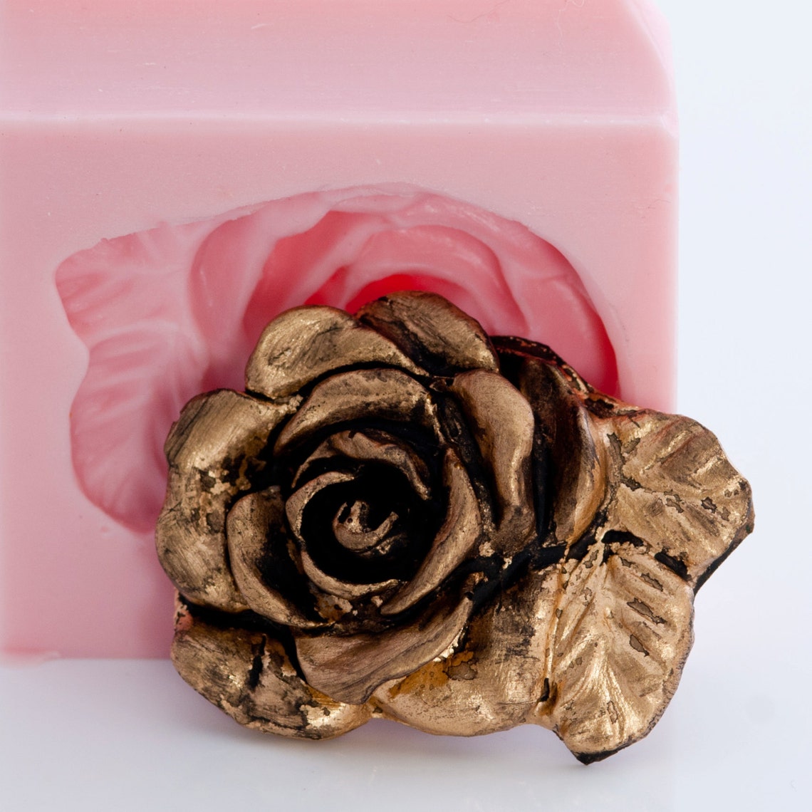 Victorian Rose Silicone Mold Rose Pendant Mold Rose - Etsy